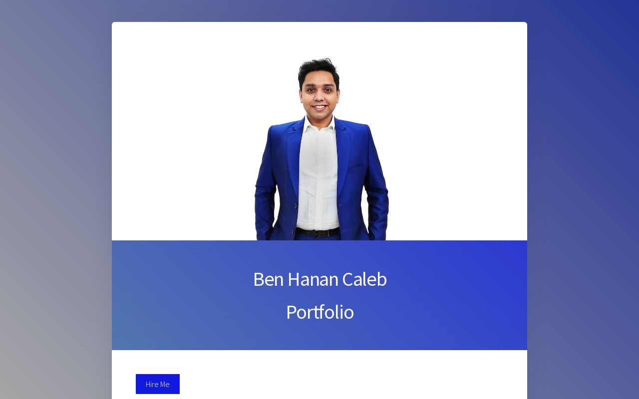Ben Portfolio